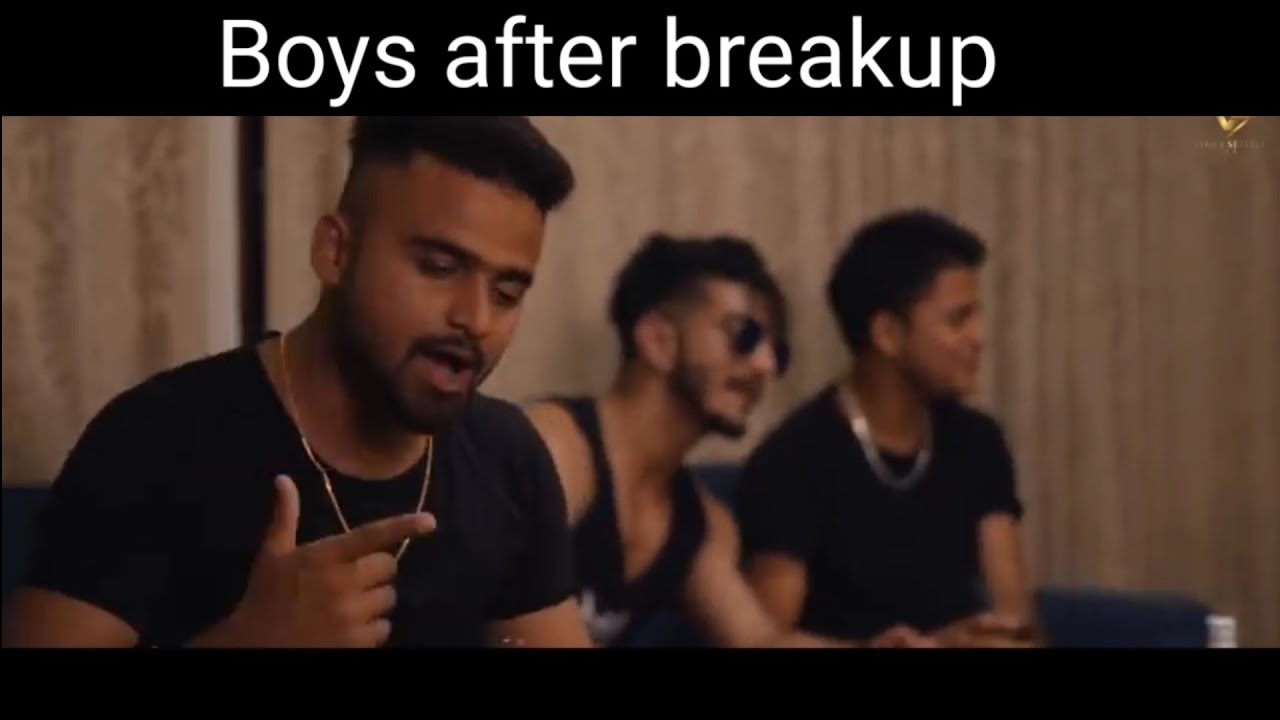 After breakup scene Boys VS Girls |Bollywood style| - YouTube