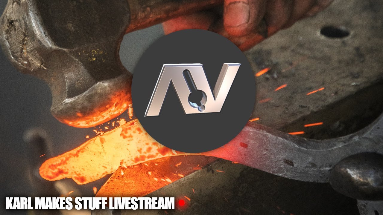 Karl Makes Stuff Livestream with @ArtisansofVaul - YouTube