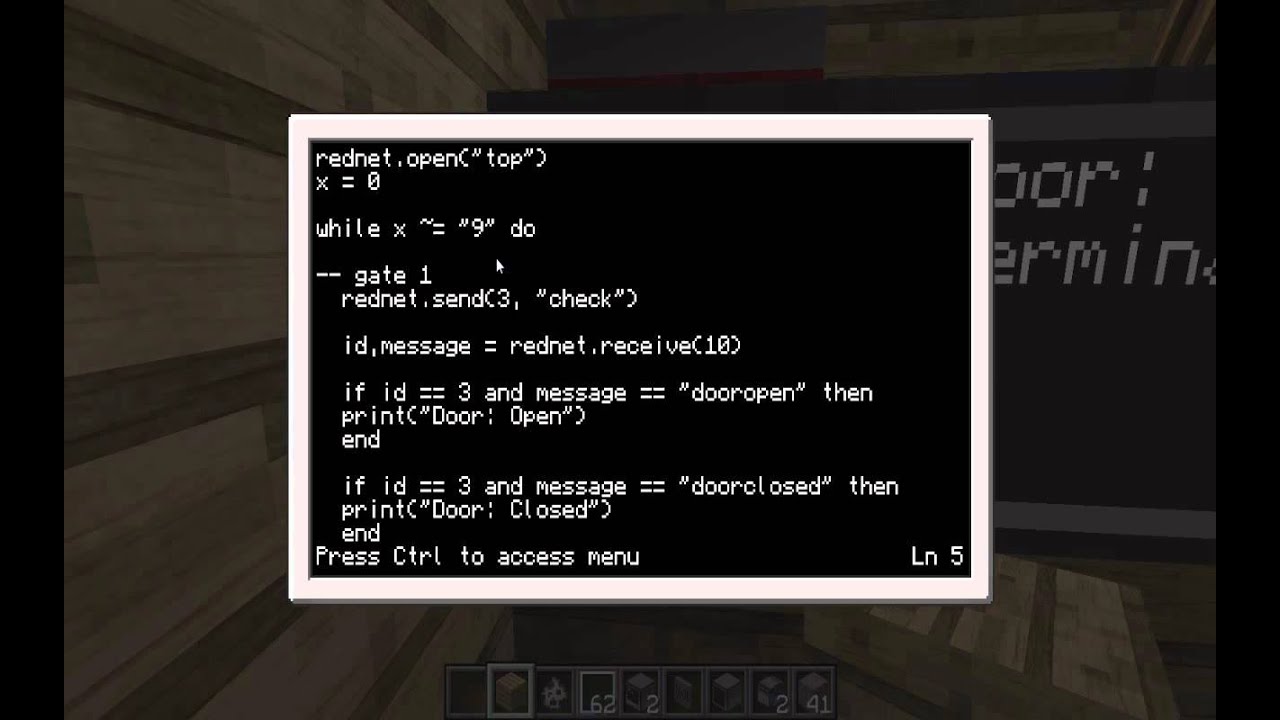 Computercraft Monitors And A Way To Display Information On Them Youtube
