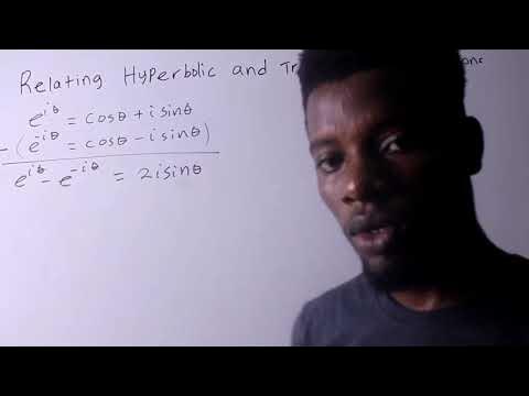 Relationship between the hyperbolic sine and the circular sine - YouTube
