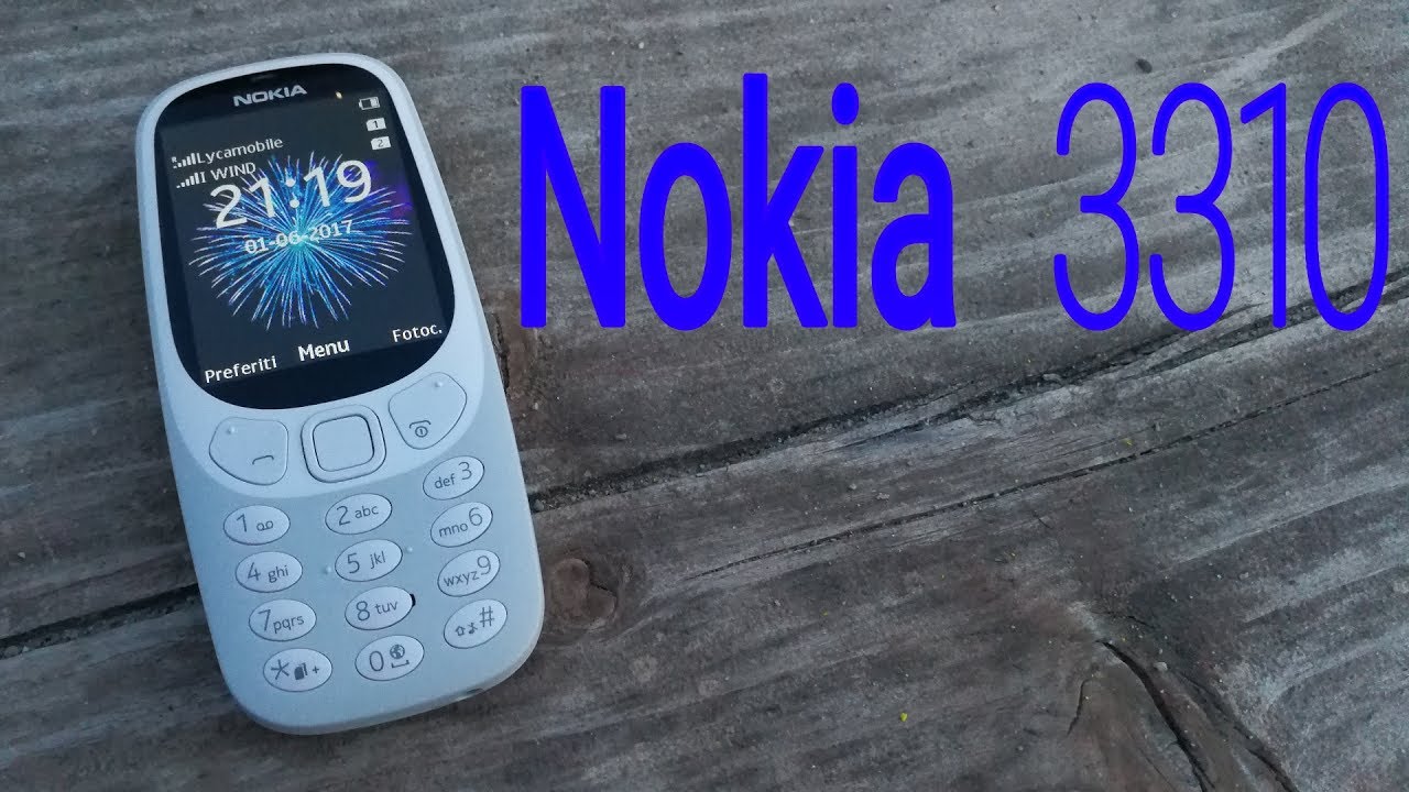 NOKIA 3310: la Recensione di Cellulare Magazine - YouTube
