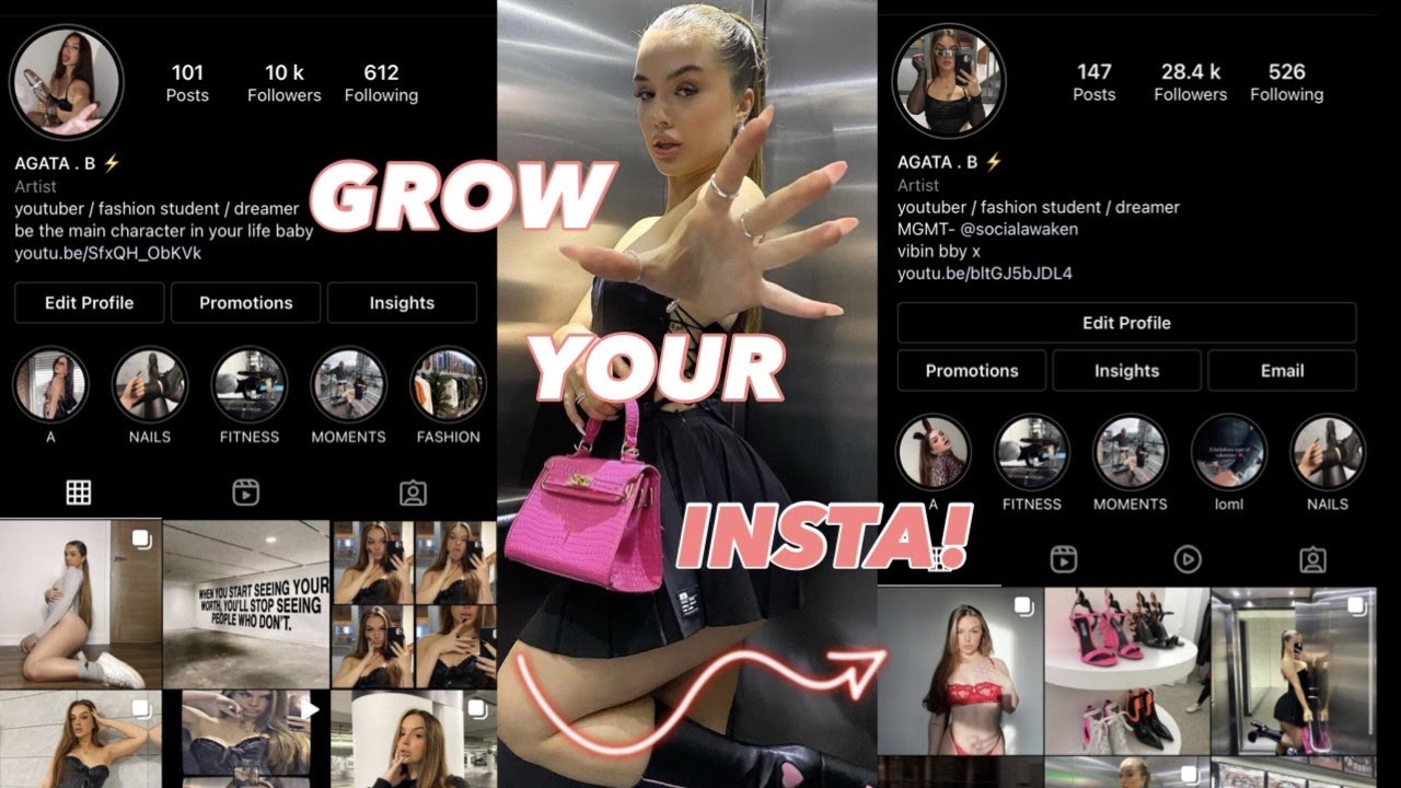5 Ways To Grow Your Instagram Agata Binczak Youtube