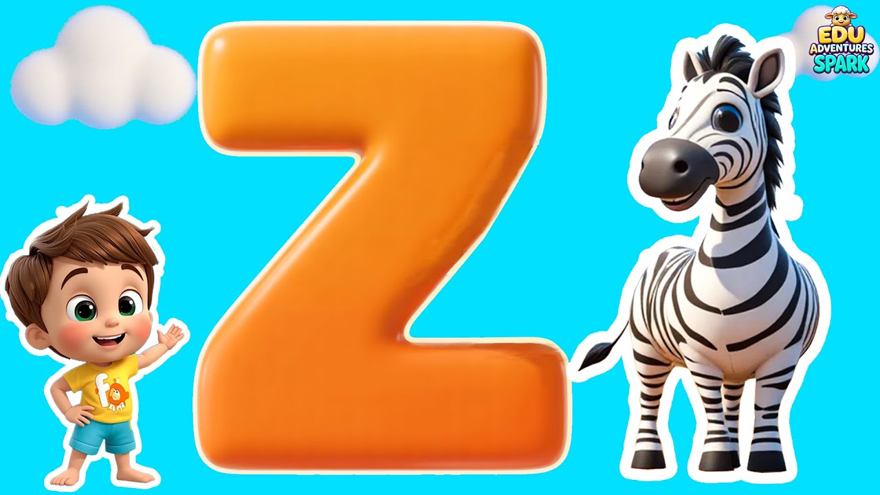 Z is for Zebra! 🦓 Zoo Adventure Phonics Song & Learn Letter Z - YouTube
