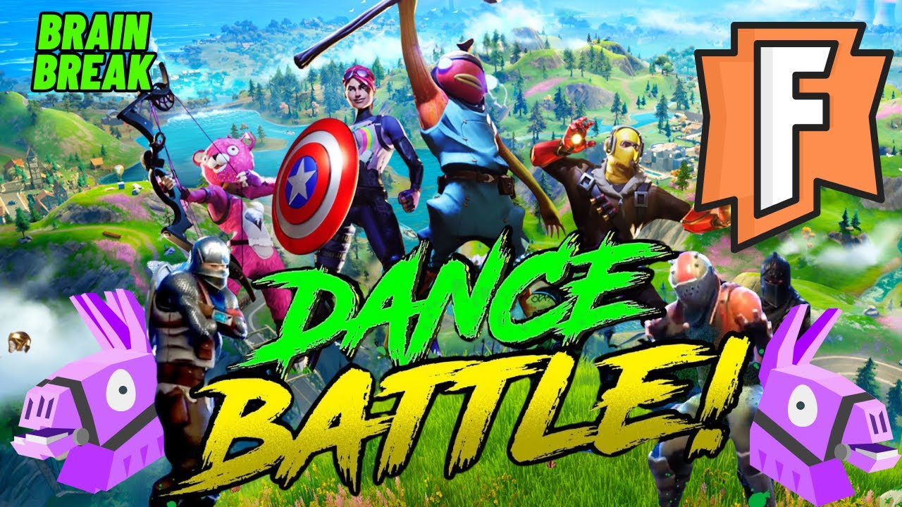 FORTNITE STYLE DANCE BATTLE 2 | EXERCISE BRAIN BREAK MOVEMENT ACTIVITY ...