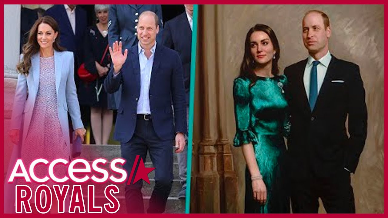 Kate Middleton & Prince William’s FIRST ROYAL Joint Portrait - YouTube