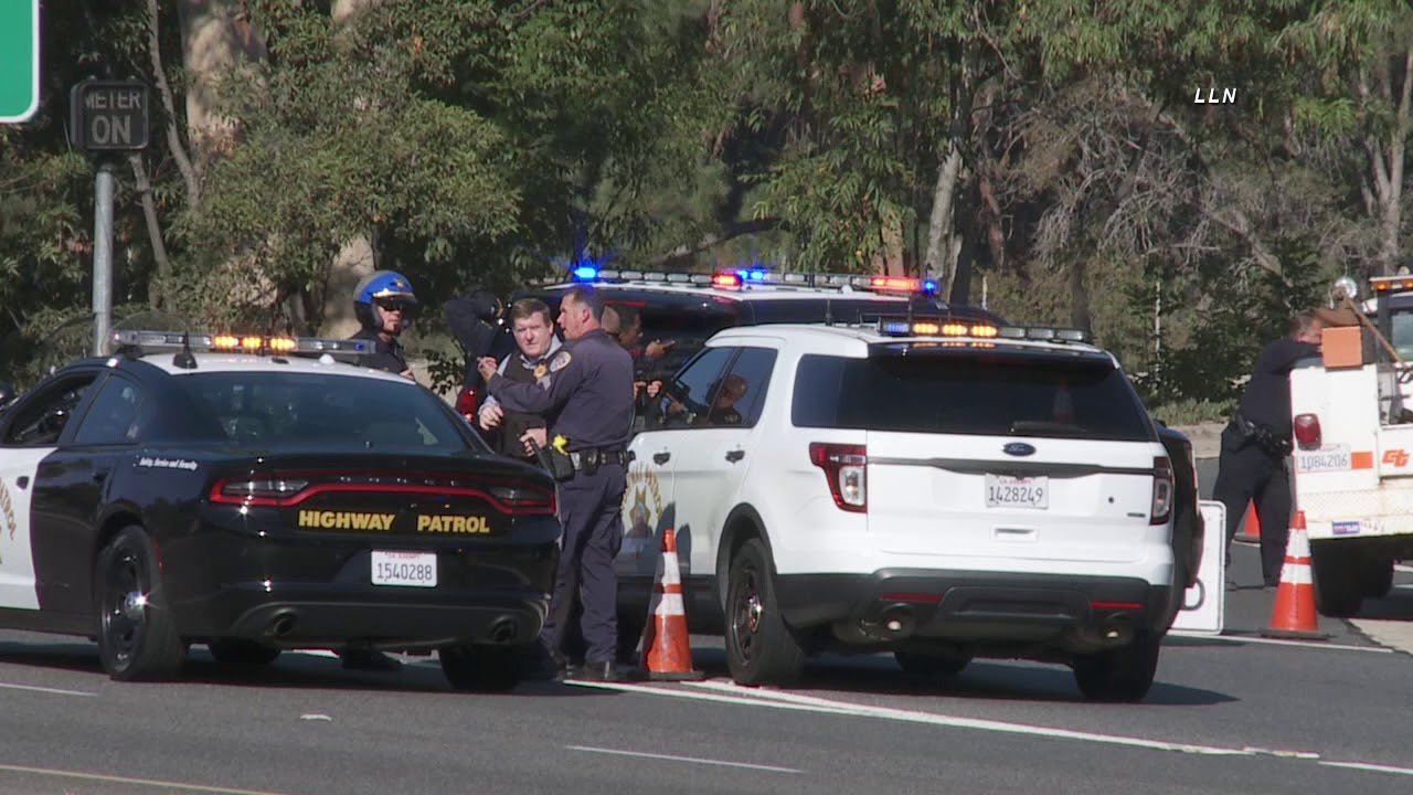 CHP OIS 605 FWY at Katella part 1 10 15 20 - YouTube