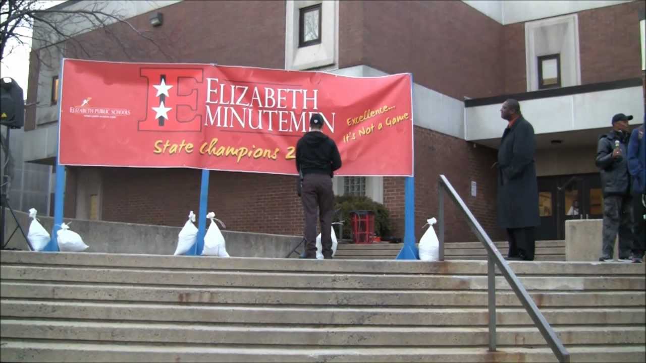 We Are Number One Rally at Elizabeth (NJ) High School - December 12 ...