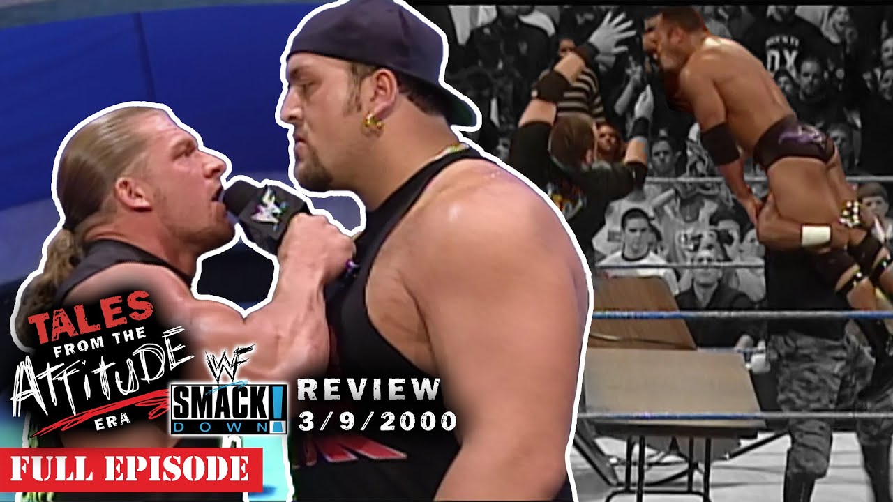 Rock Gets 3D'd Through A Table - WWE Smackdown Review 3/9/2000 - YouTube