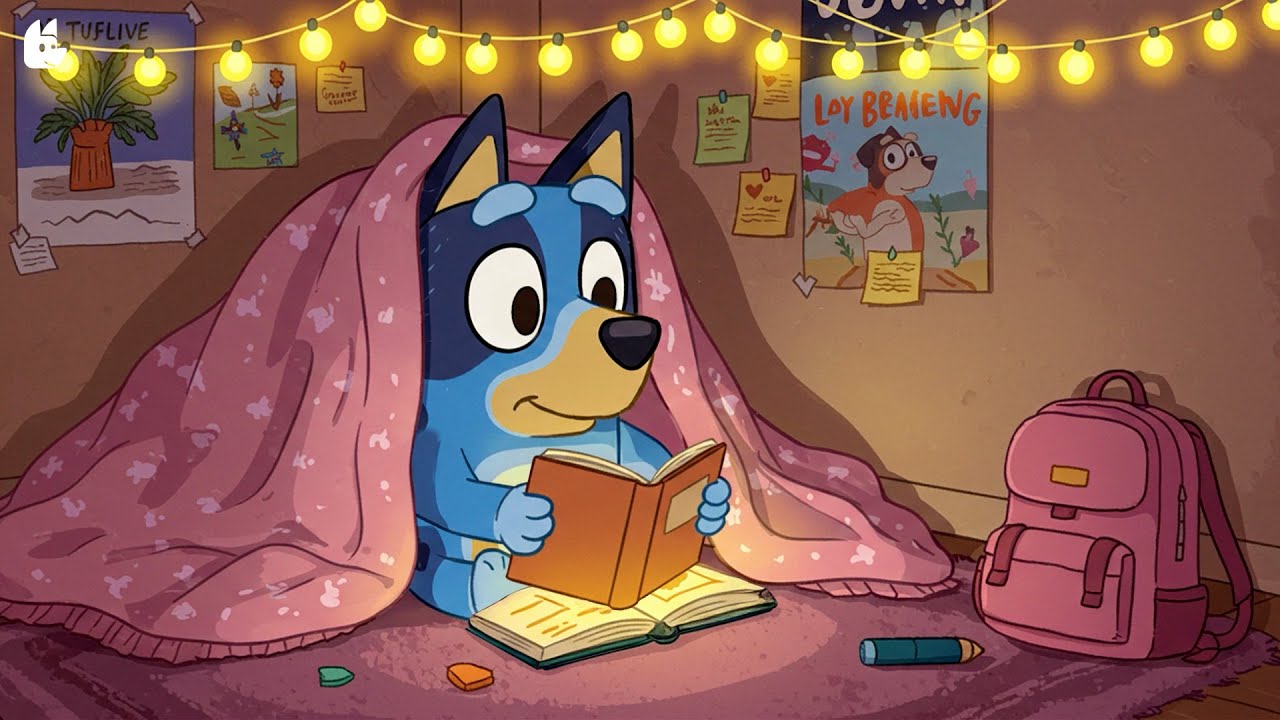 Chill Study Mix With Bluey 📚 Lofi Music for Concentration and Academic ...