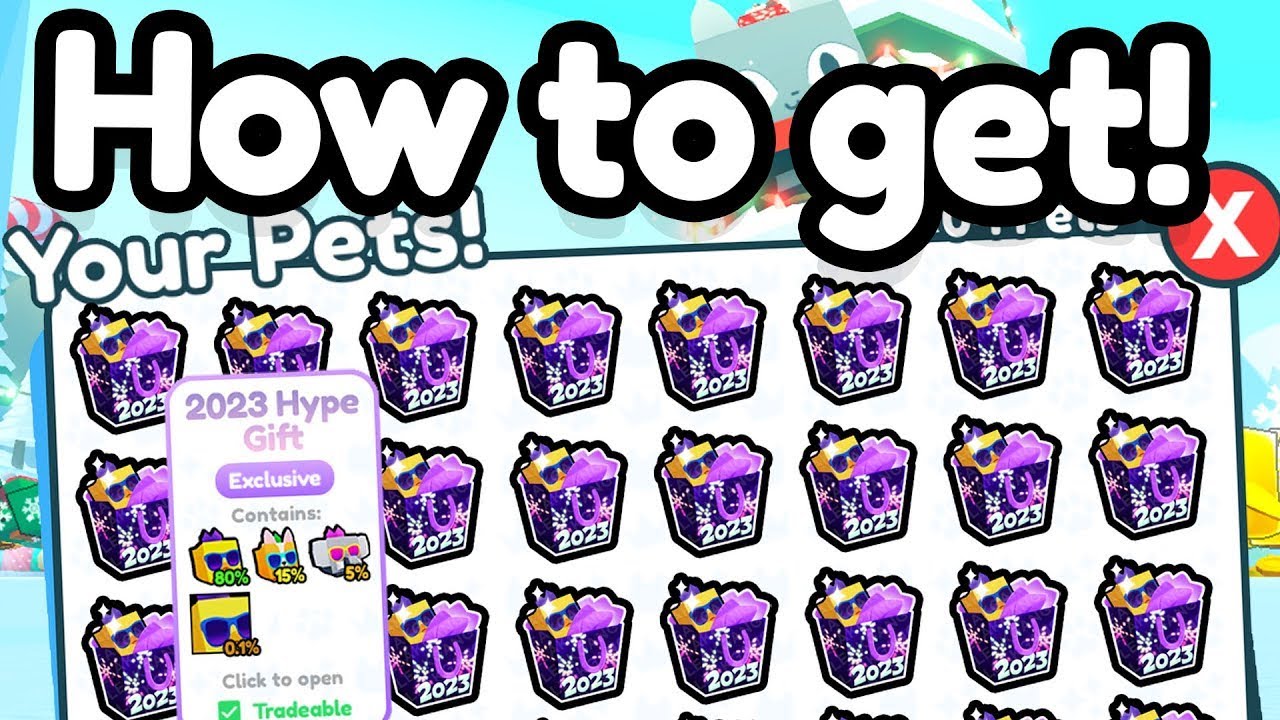 WHAT 6 2023 HYPE GIFTS GETS YOU.....(CRAZYYY) PSX - YouTube