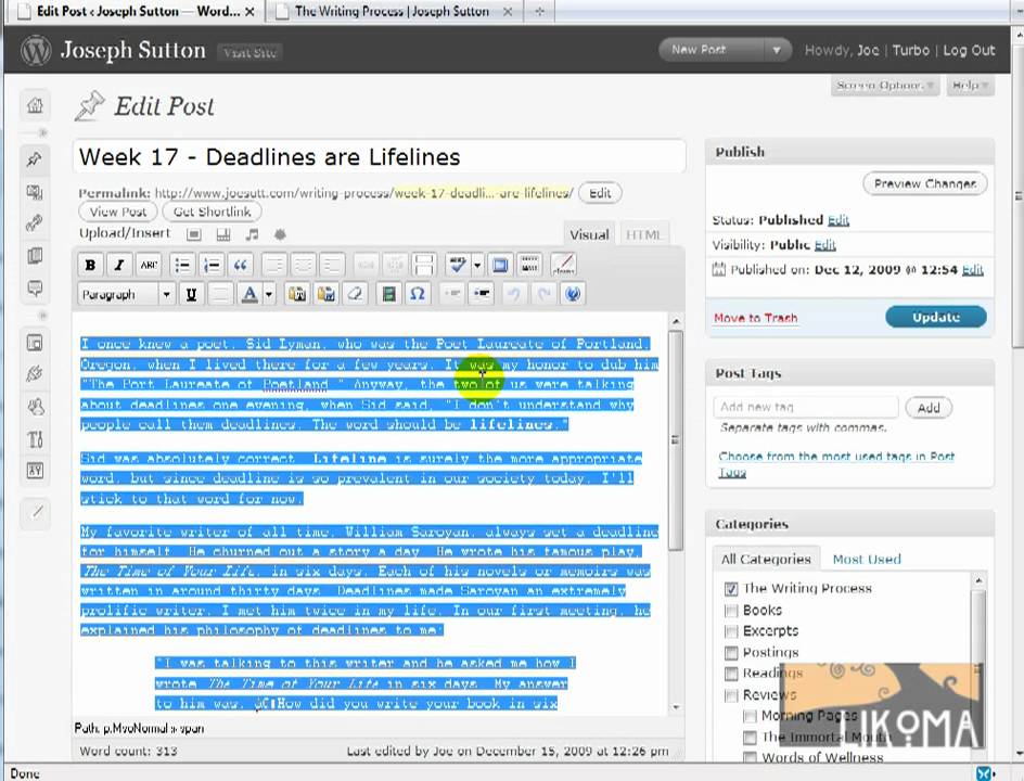 WordPress Tutorial Fixing Microsoft Word Formatting - YouTube