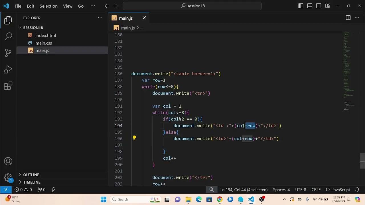 front end course session 12 part 2 - YouTube