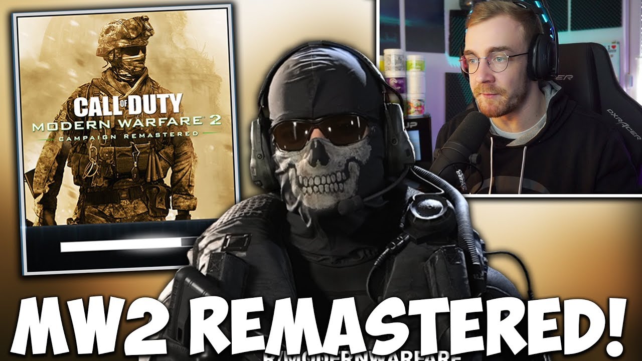 MODERN WARFARE 2 REMASTERED IST DA! (DOWNLOAD, OG Ghost Skin, Black Ops ...