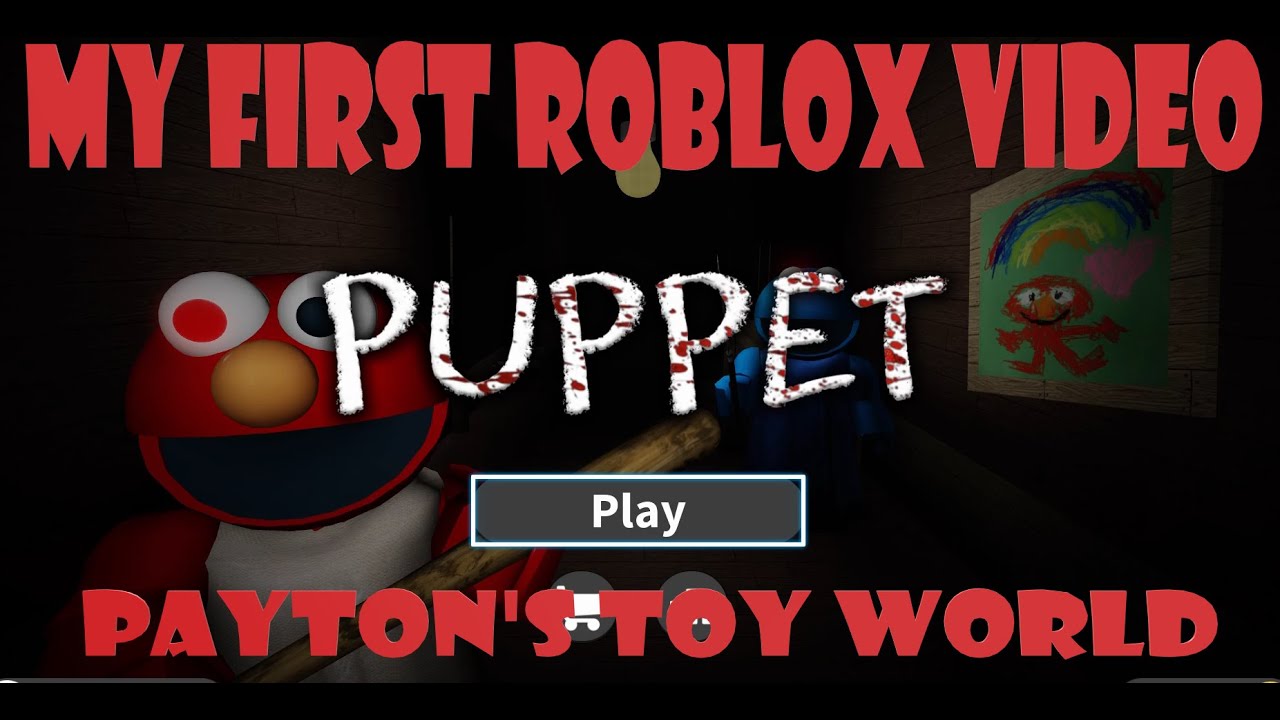 1st Roblox Video - Puppet - YouTube