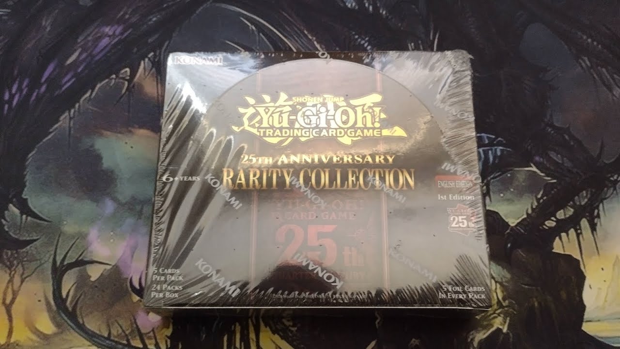 25TH ANNIVERSARY RARITY COLLECTION BOOSTER BOX OPENING!!!! - YouTube