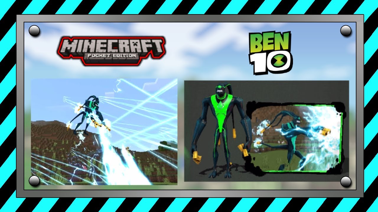 Minecraft PE : Ben 10 Mod【Mod ShowCase】 - YouTube