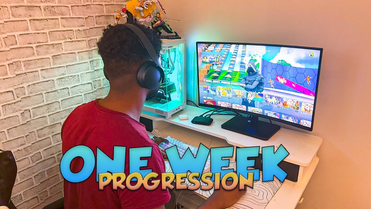 One week Controller to Keyboard and Mouse Progression On Fortnite - YouTube