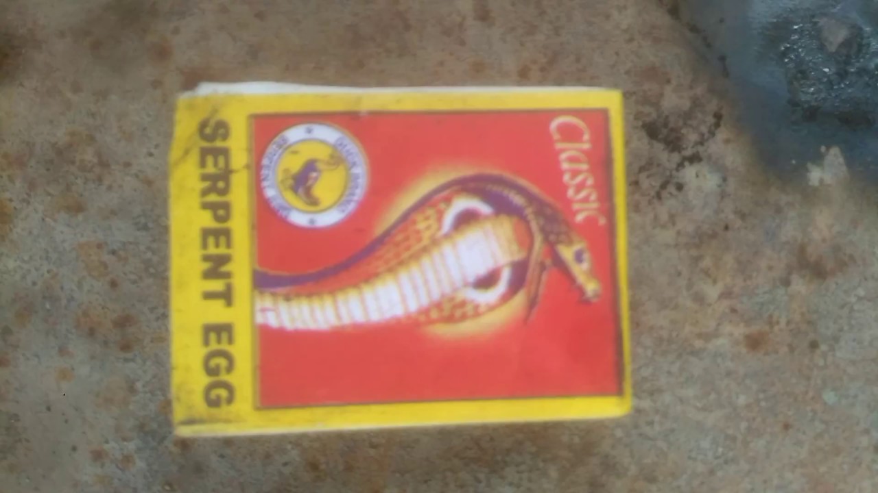 Black snake fireworks cracker (unboxing and test) - YouTube