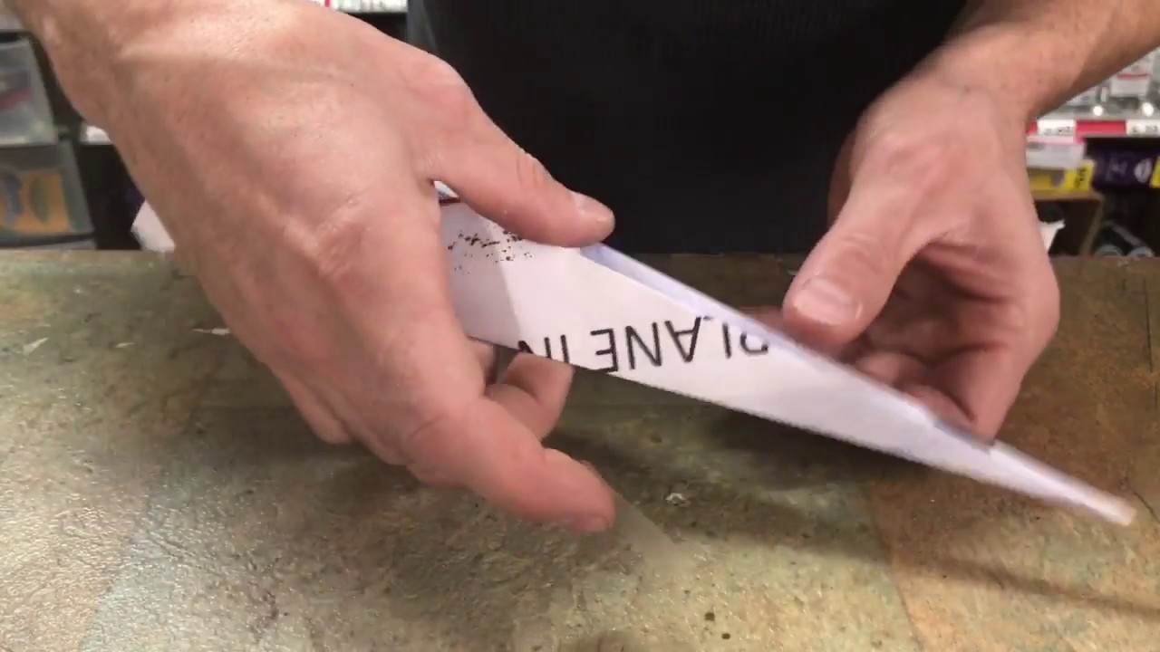 The Fastest Paper Airplane In The World YouTube the-fastest-paper-airplane-in-the-world-youtube