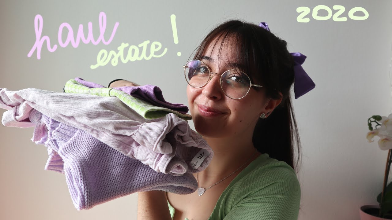 HAUL ESTATE 2020 🌸 | boohoo, zara, stradivarius, uniqlo e tezenis - YouTube