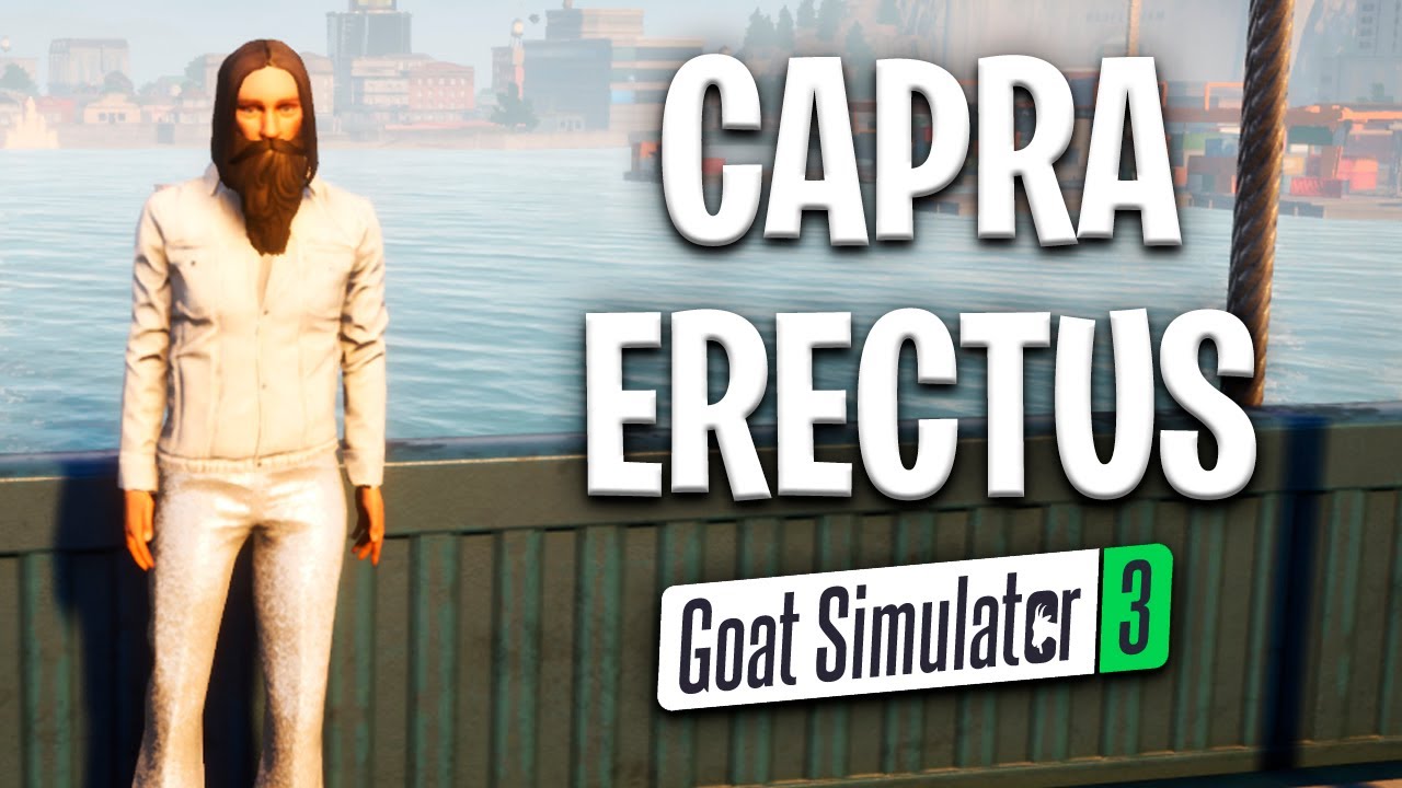 COMO DESBLOQUEAR AL HUMANO (CAPRA HERECTUS) - GOAT SIMULATOR 3 | GUÍA ...