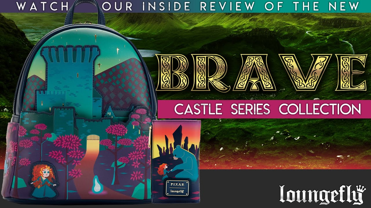 Loungefly Disney Pixars Brave Merida Castle Series Collection - YouTube