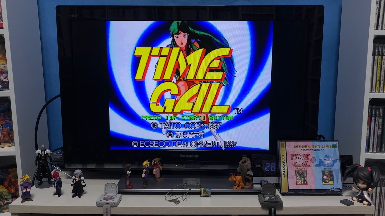 [Sega Saturn] TIME GAL & NINJA HAYATE タイムギャル&忍者ハヤテ(Disc 1) - YouTube