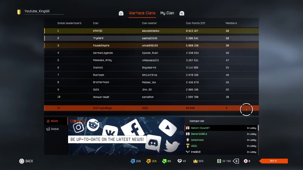 Rank Matches|Top Rank? |WarFace [PS4] - YouTube