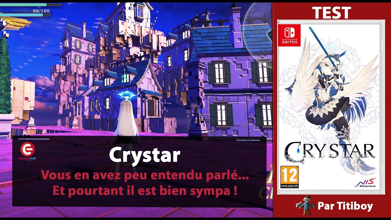 [TEST] CRYSTAR sur Nintendo Switch - YouTube