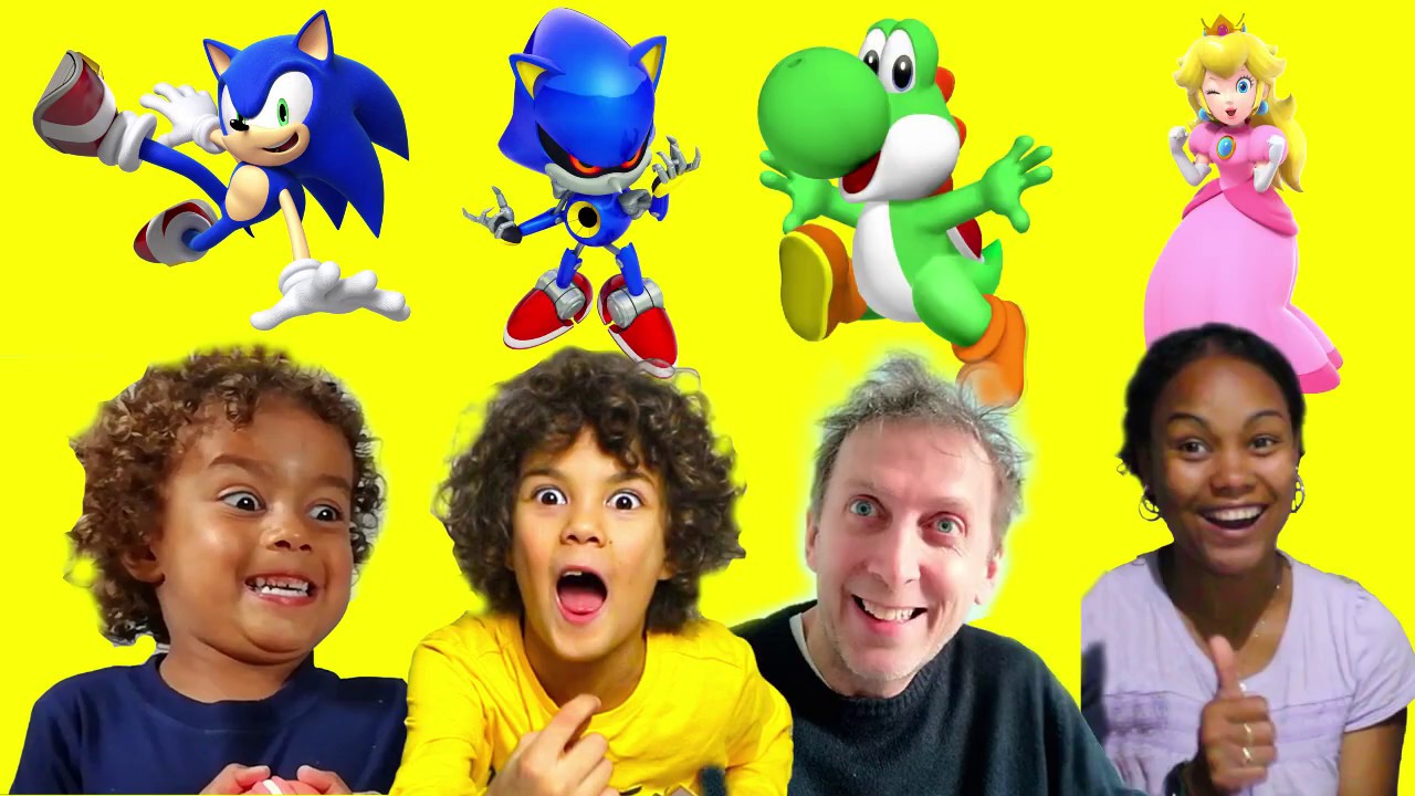 Family Challenge 100 mt Mario Sonic Wii U *sfida in famiglia* - YouTube