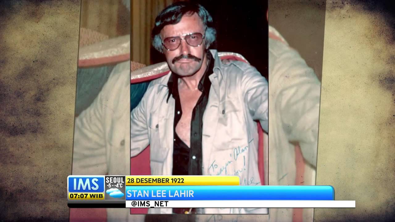 Today's History 28 Desember 1922 Stanley Martin Lieber lahir - IMS ...