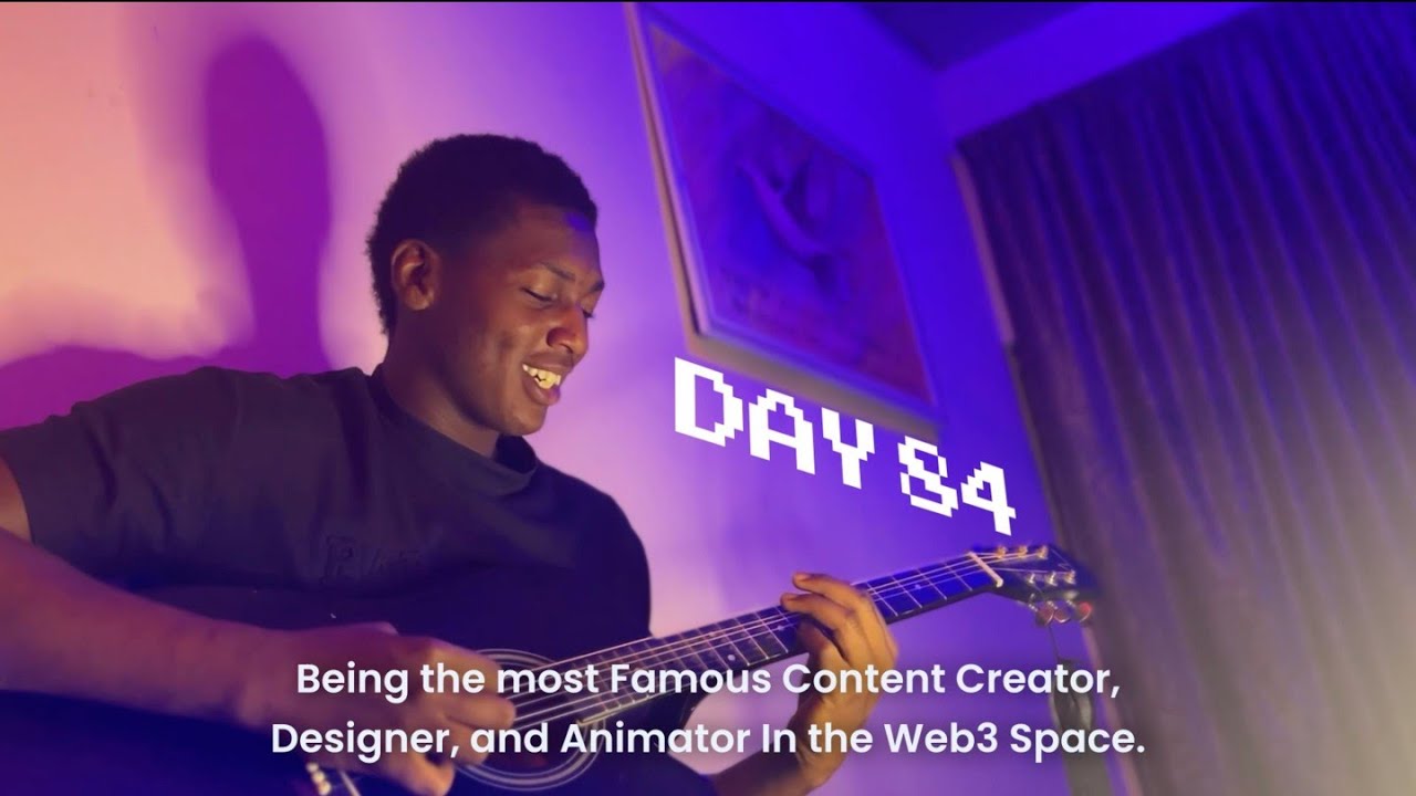 Day 84: Being the most famous Content Creator, Designer and Animator in ...