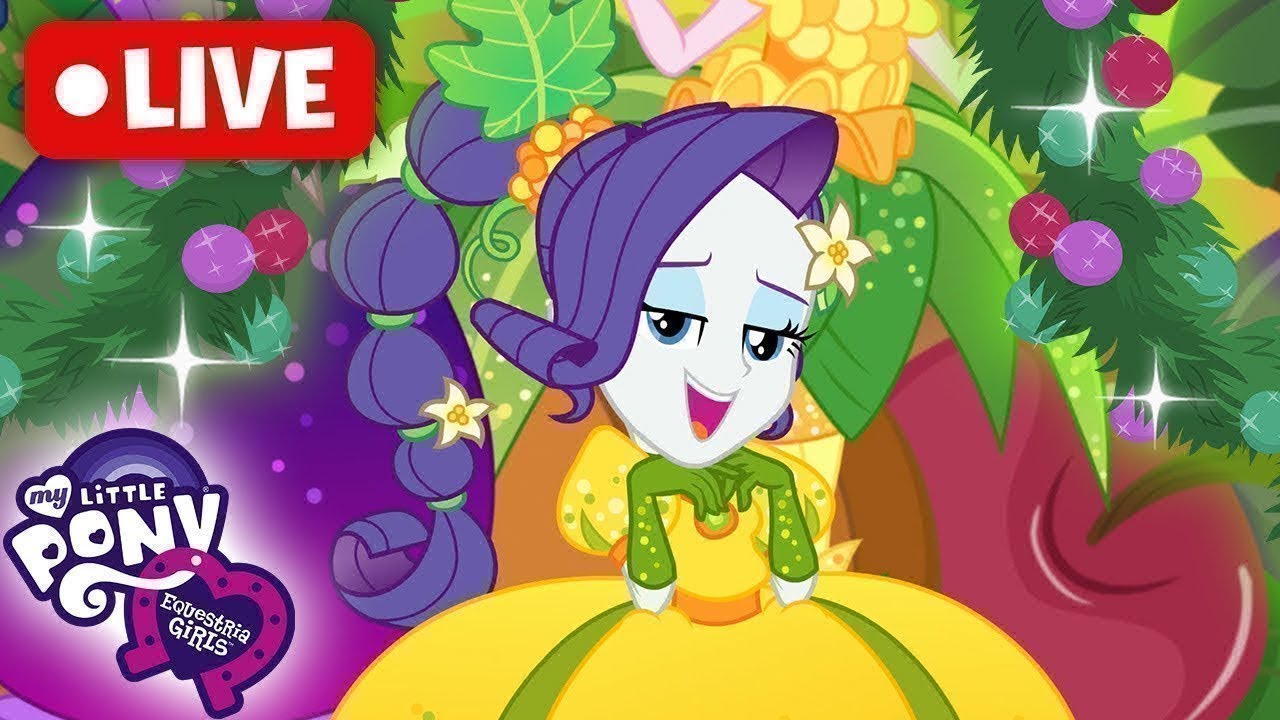 🔴 Equestria Girls | CHRISTMAS Episodes | MLP EG LIVE - YouTube