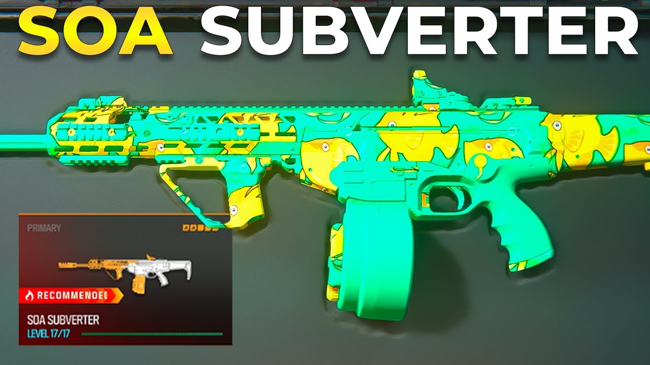 *NEW* SOA SUBVERTER is META in Warzone 3! ((Best SOA SUBVERTER Class ...
