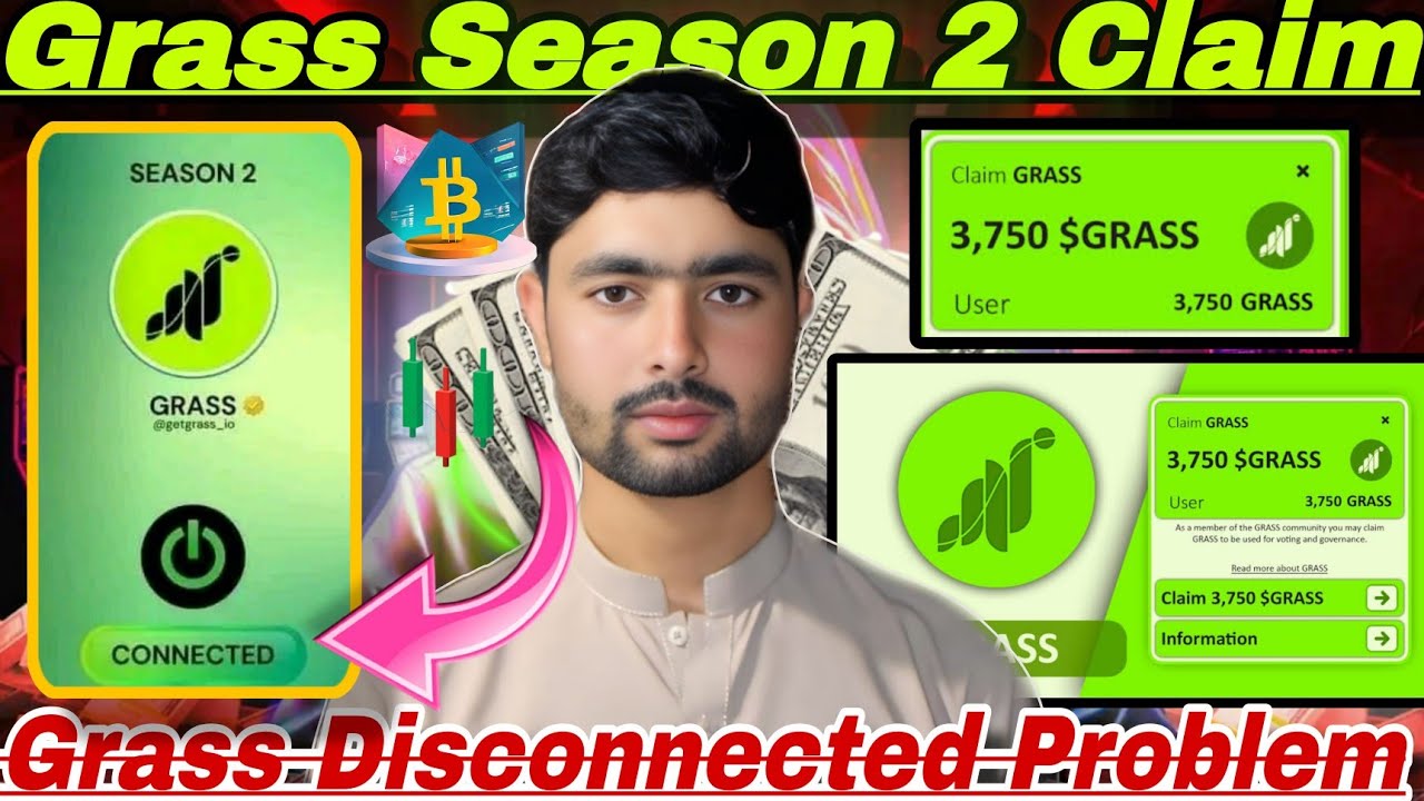 Grass Airdrop Season 2 | Grass Network Problem | Grass Disconnected ...