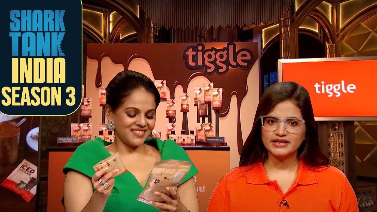 'Tiggle' brand के chocolate drink ने Sharks को उत्साहित कर दिया ...
