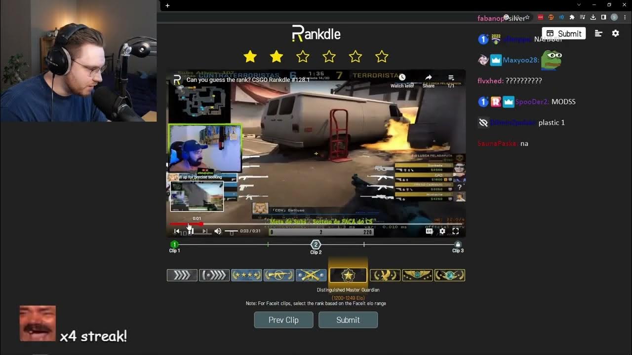 ohnePixel plays CS:GO Rankdle #2 - YouTube