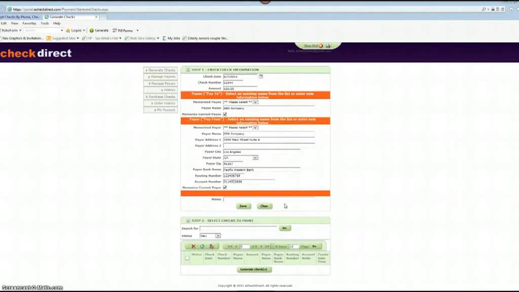 accept demand draft | electronic check processing - YouTube