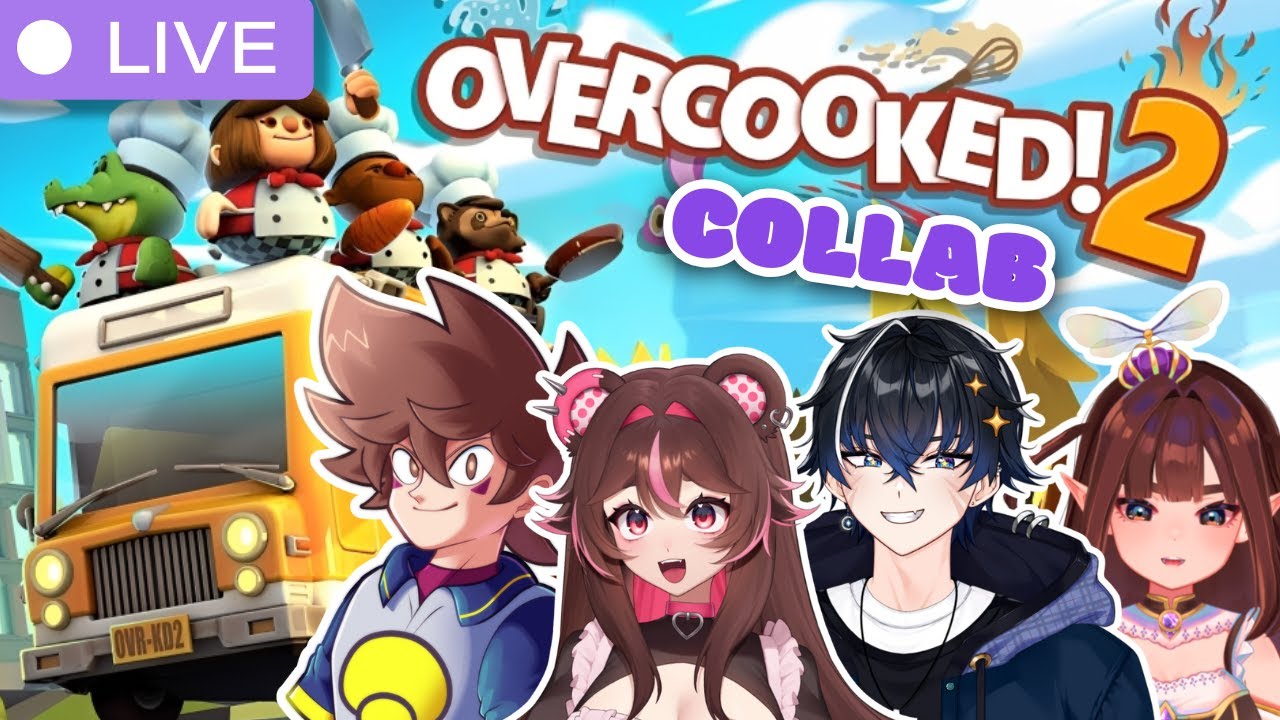 【COLLAB】Vtubers GAÚCHOS jogam OVERCOOKED 2! | Moorikuma - YouTube