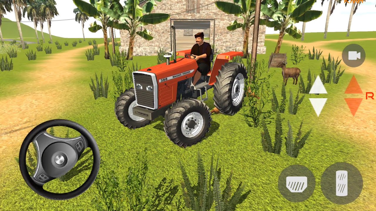 Tractor Driving indian simulator 3d offline game review - YouTube