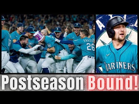 Seattle Mariners Make the Playoffs after *21 years!!* - YouTube
