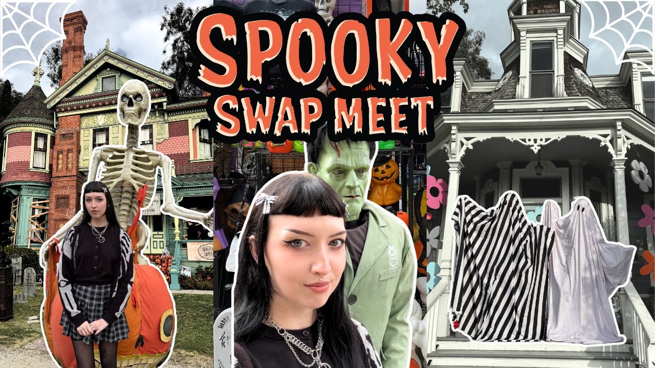 Spooky Swap Meet 2025 🎃 | discount halloween shopping & haunted houses ...