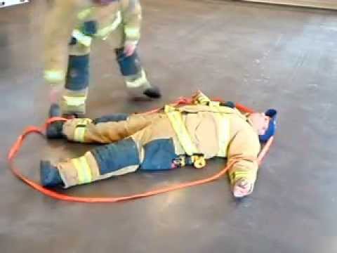 Firefighter Webbing Harness - YouTube