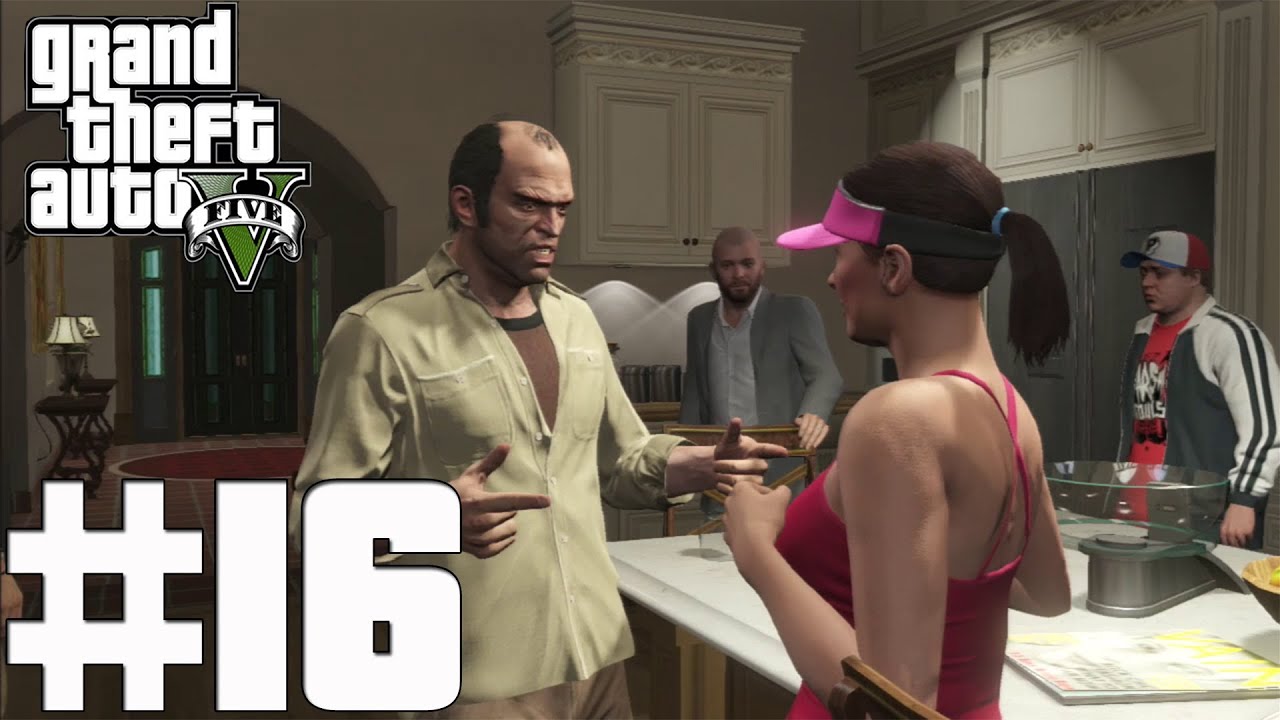 Grand Theft Auto 5 (GTA V) Walkthrough - Part 16 "LET'S DANCE, LAZLOW ...