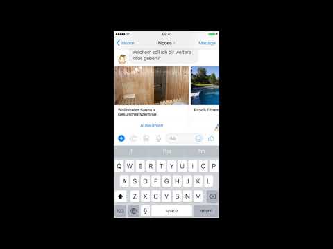 Noora - Der Spa-Chatbot | Demo (Facebook Messenger)