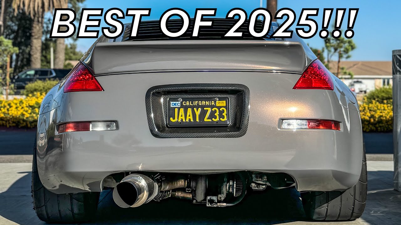 BEST MOMENTS OF 2025 IN MY TURBO 350z, Q50, & M340i!!! - YouTube