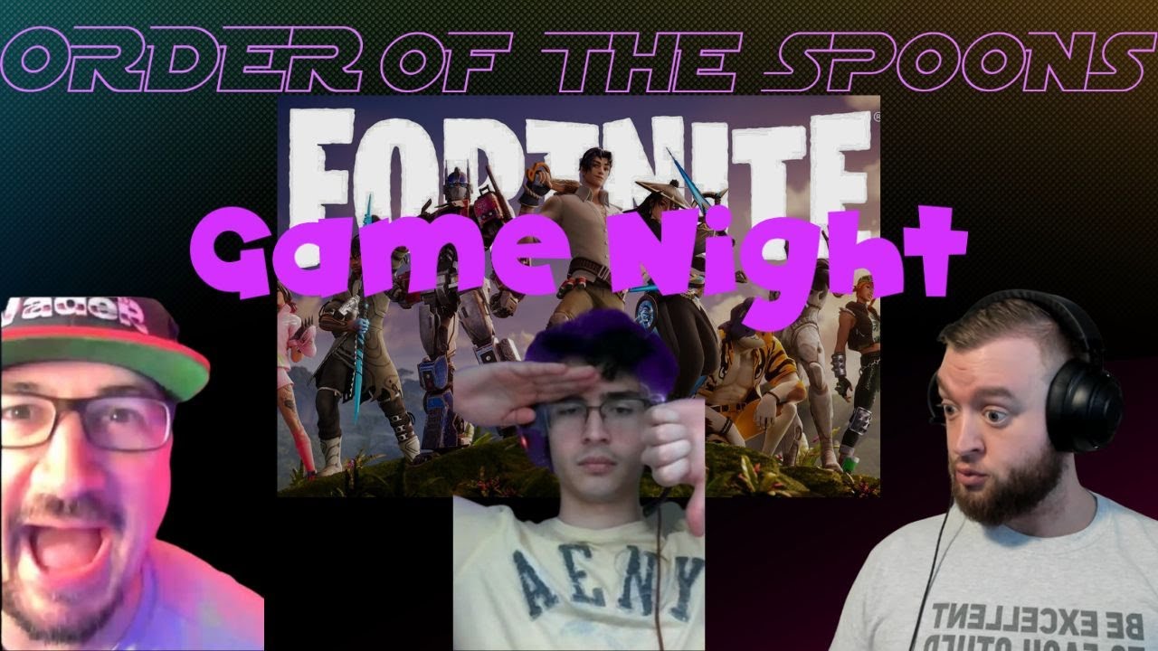 SPOONS GAME NIGHT - FORTNITE & STAR WARS - YouTube