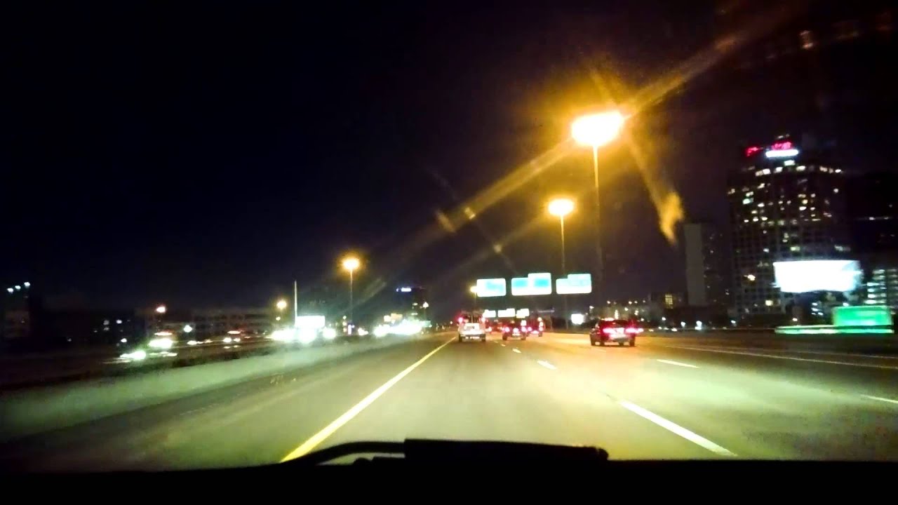 Downtown Dallas at night - YouTube