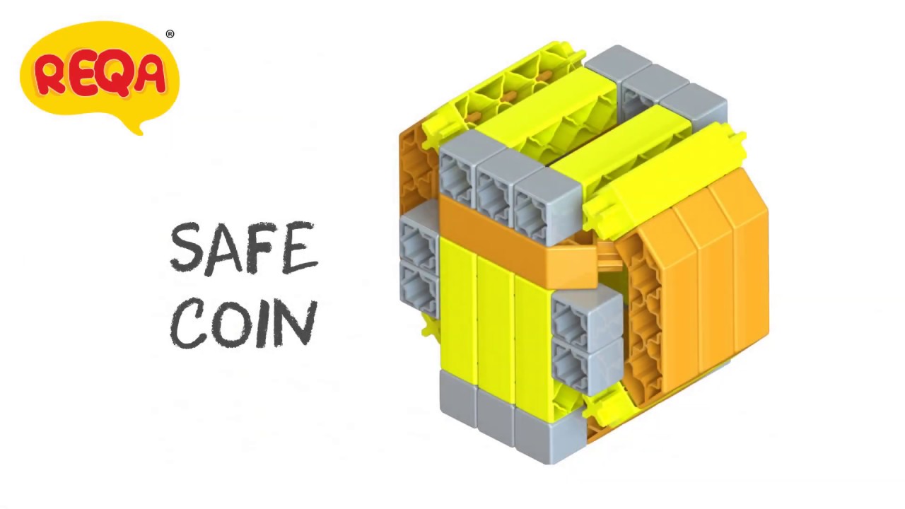 REQA tutorial - COIN SAVING BOX / COIN BANK - YouTube