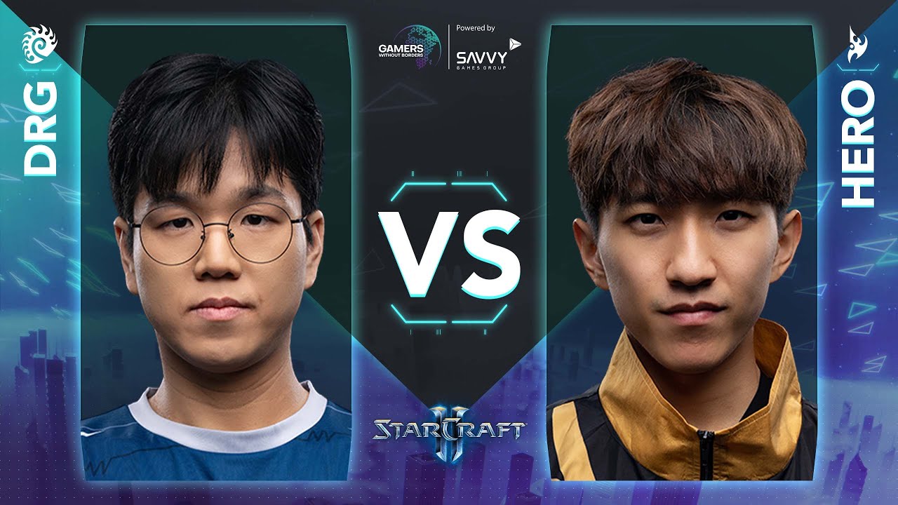 DRG vs. herO // Gamers Without Borders 2023 – StarCraft II – Day 4 - YouTube